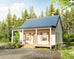 20' x 24' Budget Cabin Architectural Plans – Build Blueprint