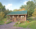 26' x 26' Lazy Bear Cabin Architectural Plans – Build Blueprint